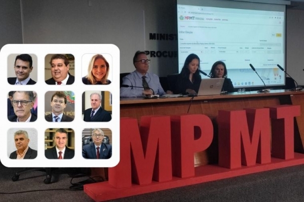 Confira os novos integrantes eleitos do Conselho Superior do MPMT